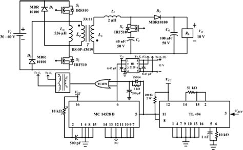 Experimental Setup Of The Zct Two Switch Flyback Converter Download