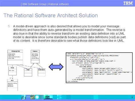 ibm software group using rational software architect to