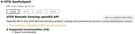 no well known url for back ends shown · issue 69 · open eo openeo