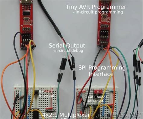 attiny84 85 spi interface pin reuse