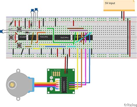 Driving A Stepper Motor Without A Microcontroller 7 Steps