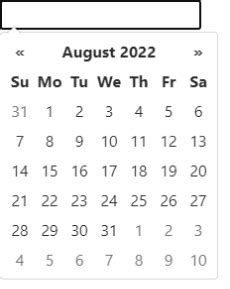 Top 25 Free Bootstrap Datepicker Examples CodePen In 2022 UI Lib
