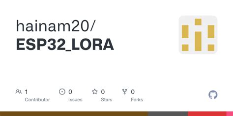 GitHub Hainam20 ESP32 LORA