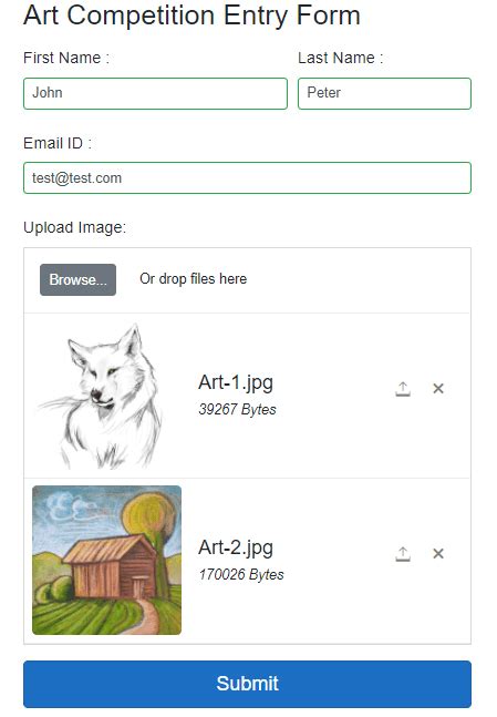 How To Preview Images In Syncfusion Blazor File Upload Component Dev Community
