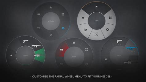 procedural radial wheel menu in blueprints ue marketplace