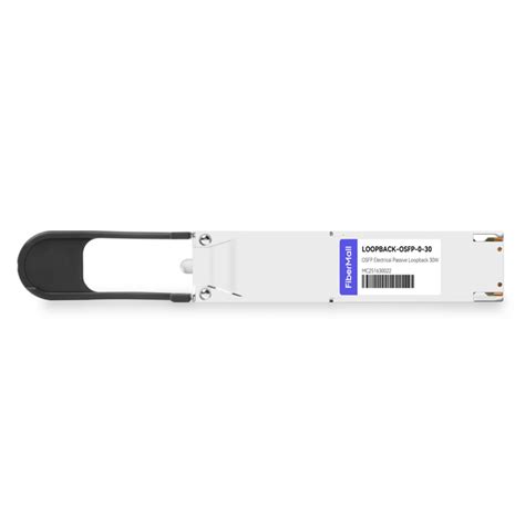Attenuation 0db 800g Osfp Loopback Module Fibermall