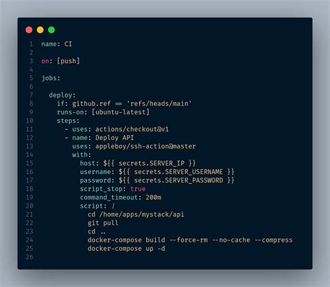 how to setup github actions to deploy to your digital ocean server