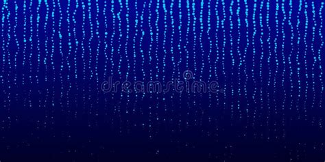 Abstract Halftone Texture Vector Dots Background Blue Particles Of Different Sizes Stock