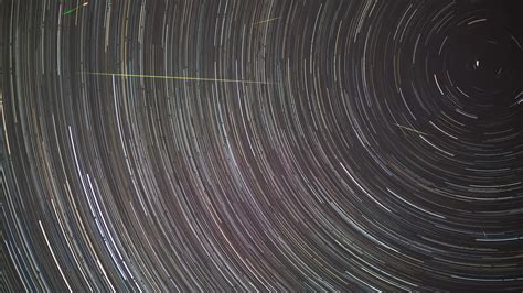 perseids meteors across star trails r astrophotography