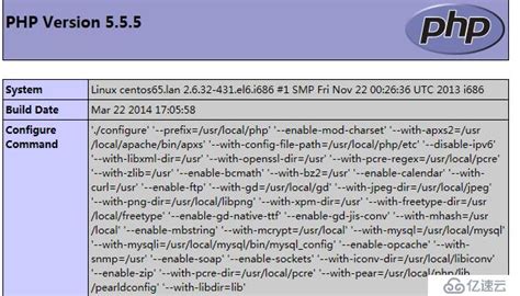 编译安装php，i在配置文件目录下，但是页面无法解析，显示空白 Web开发 亿速云
