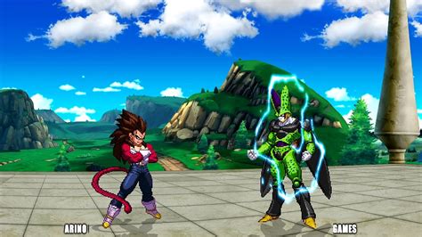 Vegeta Ssj4 Vs Perfect Cell Insane Fight Youtube