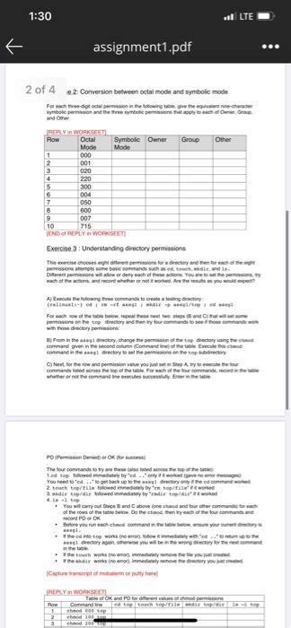 Exercise 4 Minimum Permissions For Common File