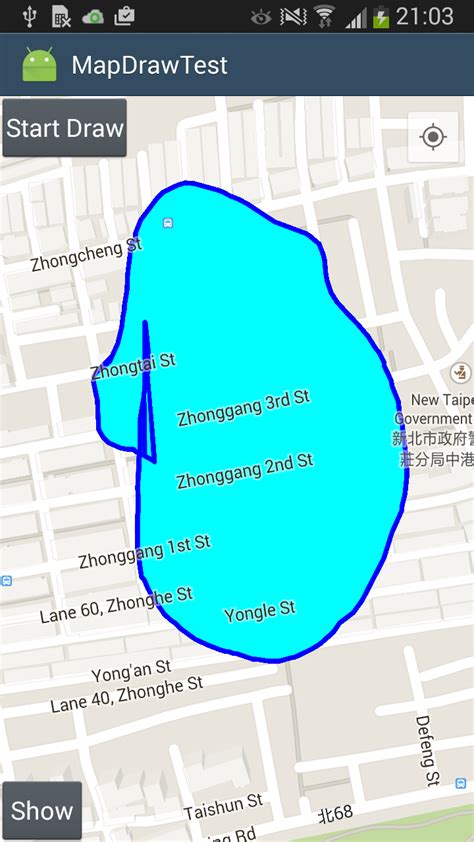 Android Google Map V2 Polygon Overlap Issue Stack Overflow