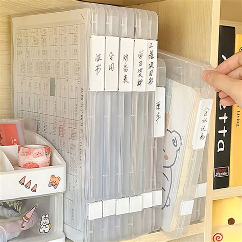 A4文件收納盒 透明雙卡扣塑膠盒 檔案盒 防水防塵收納盒 證件資料盒 蝦皮購物