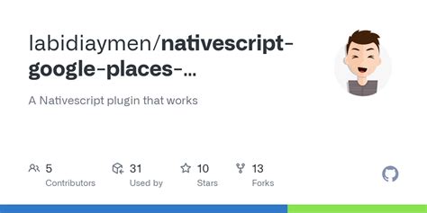 GitHub Labidiaymen Nativescript Google Places Autocomplete A Nativescript Plugin That Works