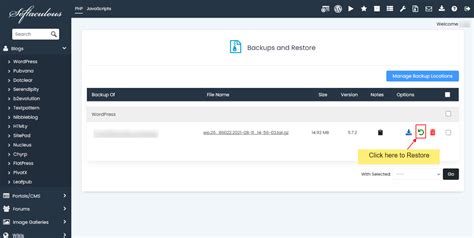 How To Restore A Backup On A New Server