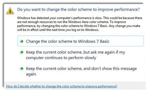 Change The Color Scheme To Improve Performance
