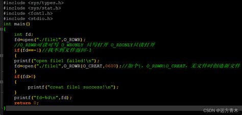 Linux文件编程—打开新建文件man 2 Open什么意思 Csdn博客