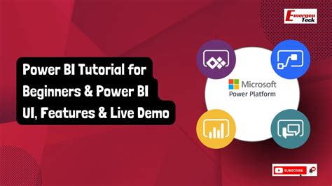 Power Bi Tutorial For Beginners Power Bi Ui Features And Live Demo