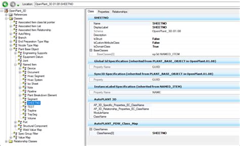 Openplant Autoplant How To Map New Autoplant Relationship In