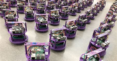 Swarming Robots Avoid Collisions Traffic Jams News Northwestern