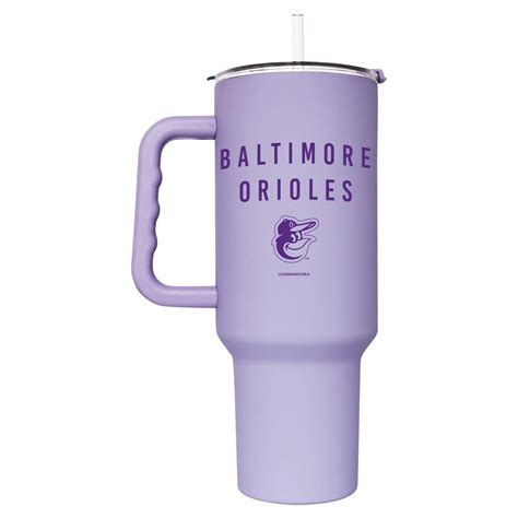 Logo Brands Mlb Baltimore Orioles 40oz Soft Touch Tumbler Belk