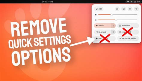 Want To Hide Buttons In Gnomes Quick Settings Menu Use This R Gnome
