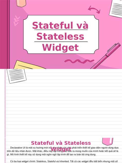stateful và stateless widget pdf