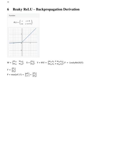 Activation Function Backpropagation Cv Researcher