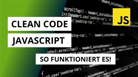 Clean Javascript Code Youtube