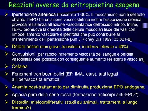 PPT Corso Di Farmacologia Lezione 16 Eritropoietina E Doping Ematico PowerPoint