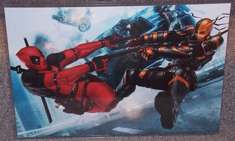 Deadpool E Deathstroke Pulp Fiction