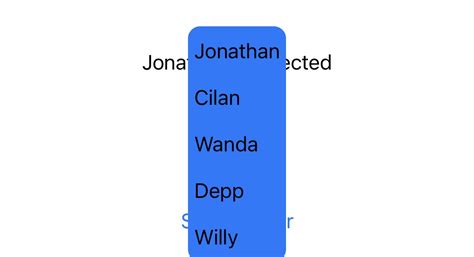 Swift Custom Picker Appearing Causes Other Views To Rearrange Stack Overflow
