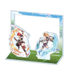 Ys X Nordics Adol Christin Karja Balta Acrylic Frame Diorama Oshi Kuji Ys X Tate No