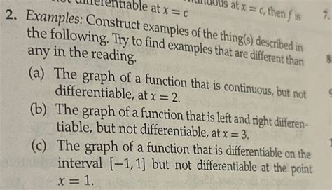 Solved Examples Construct Examples Of The Things