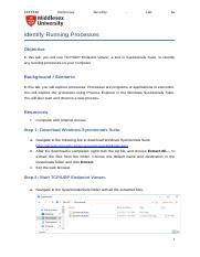Identify Running Processes Using TCP UDP Endpoint Viewer Lab 3a