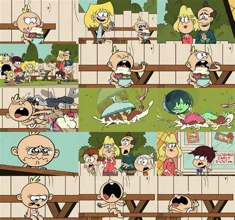 Loud House Lilys First Ice Cream Failed By Dlee1293847 On Deviantart