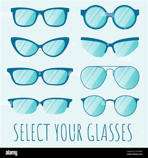 Glasses Model Icons Sunglasses Eyeglasses Vintage Retro Eyeglasses
