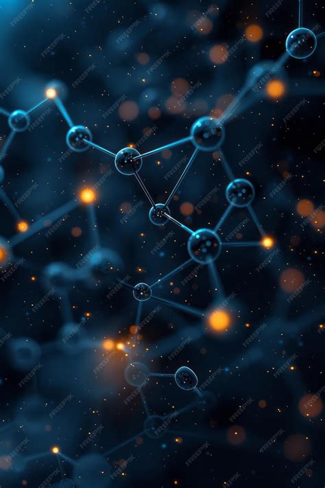 Premium Photo Isometric Repeating Pattern Of Simple Molecule Icons