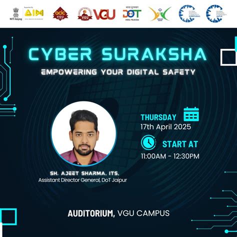 Cybersecurity Digitalsafety Cyberawareness Dotindia Acicvgu… Acic Vgu Foundation