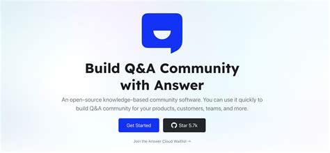 好玩儿的Docker项目 分钟部署一个类似知乎的开源问答平台Answer 我不是咕咕鸽