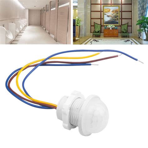 【in Stock】light Switch Pir Sensor Detector Smart Switch Led 110v 220v Pir Infrared Light Sensor