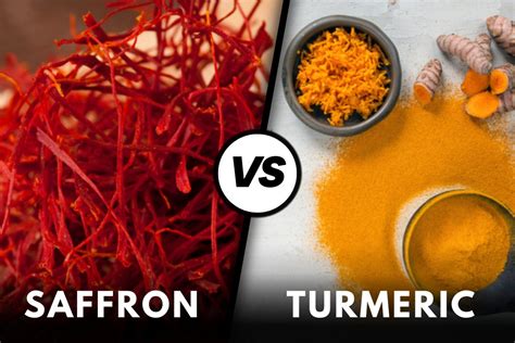 Saffron Vs Turmeric Condimentbucket