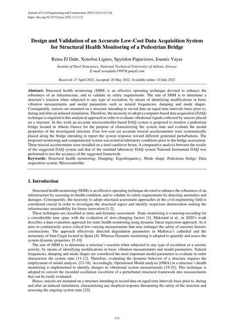 Pdf Design And Validation Of An Accurate Low Cost Data Acquisition