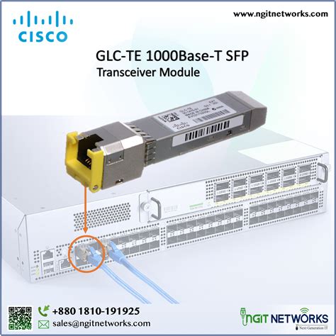 Cisco GLC TE 1000Base T SFP Transceiver Module IT Solutions Services Company