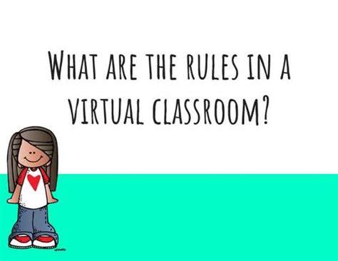 Virtual Classroom Rules By Mmstare Teachers Pay Teachers