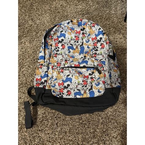 Disney Bags Disney Mickey Friends All Over Print Backpack Mickey