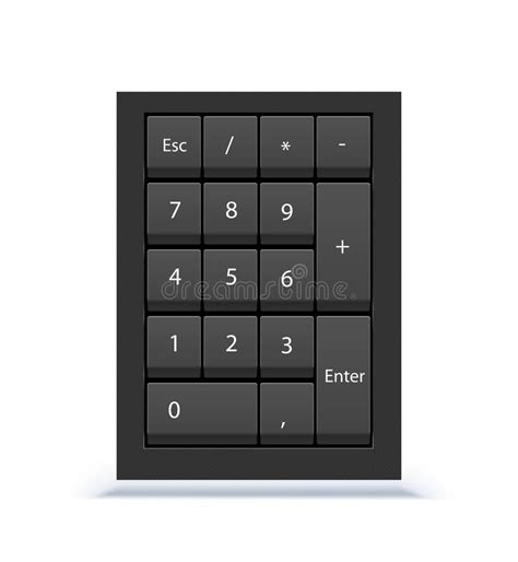 numeric keypad keyboard stock illustrations 234 numeric keypad