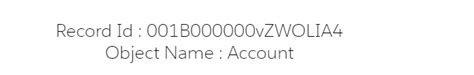 Salesforce Code Crack How To Get Record Id And Object Name Into