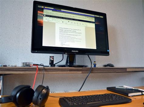 Using A Raspberry Pi As A Desktop PC Things I Learned After A Week